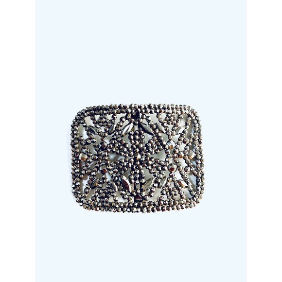 Accessories | Antique Vtg Victorian Berlin Iron Geometric Buckle | Poshmark